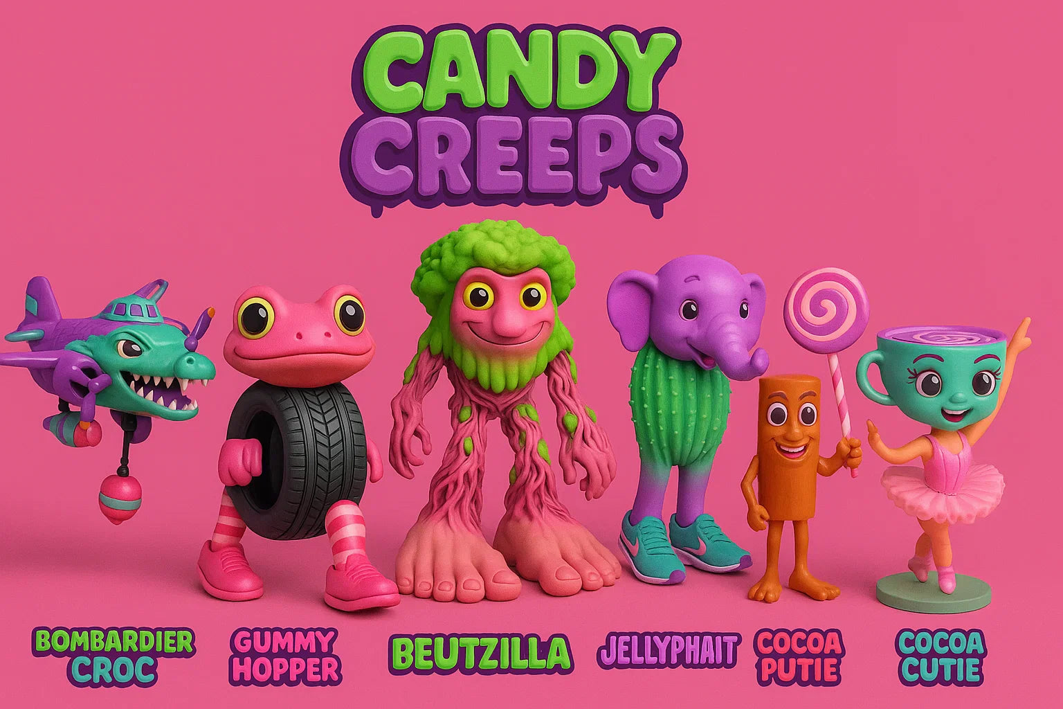 Candy Creeps Toys Collection – OfficialBrainRotStore